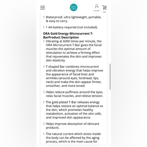 Ora | Skincare | Nwt Ora Gold Energy Duo 36 Degree Roller And ...